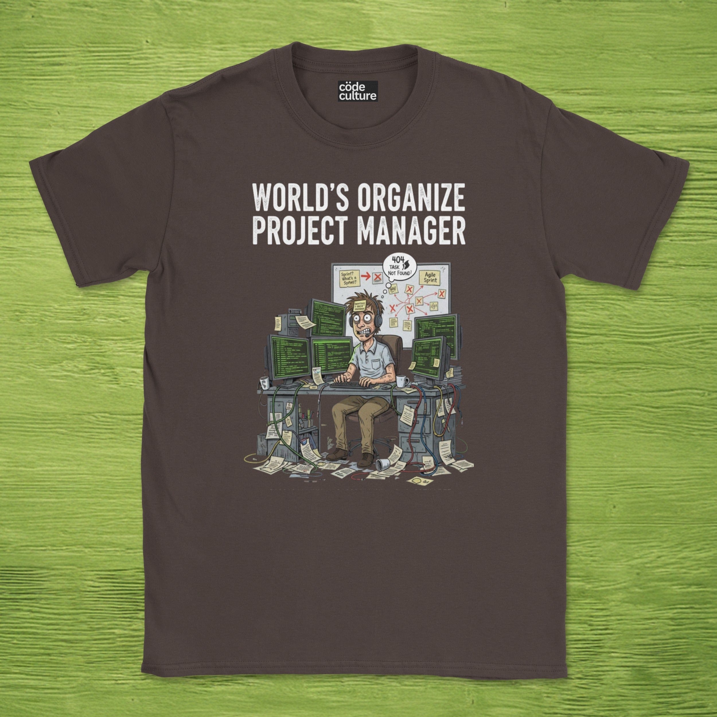 world's organize project manager shirt – Code Culture