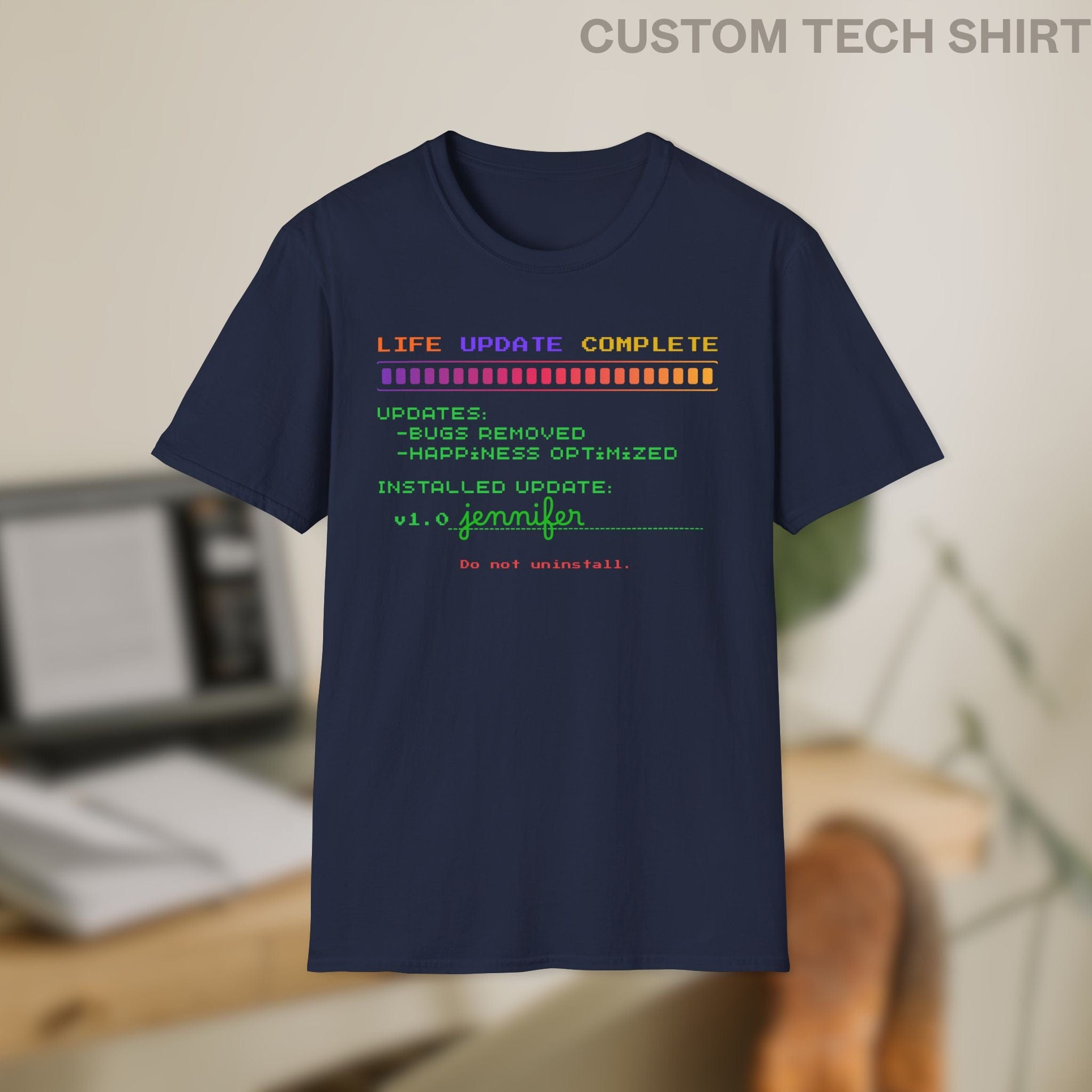 LIFE UPDATE COMPLETE Custom Shirt – Code Culture